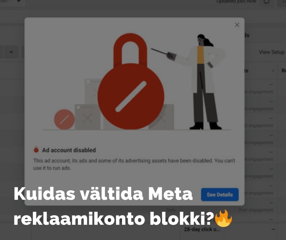 Kuidas vältida oma Facebooki reklaamikonto blokki?🔥